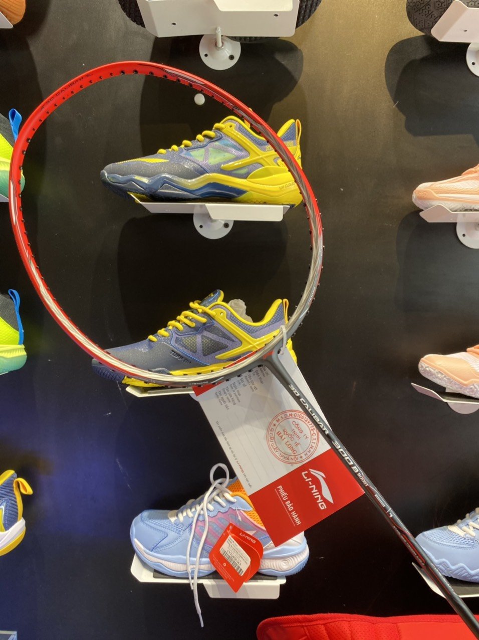 Vợt cầu lông Lining 3D Calibar 300B chính hãng