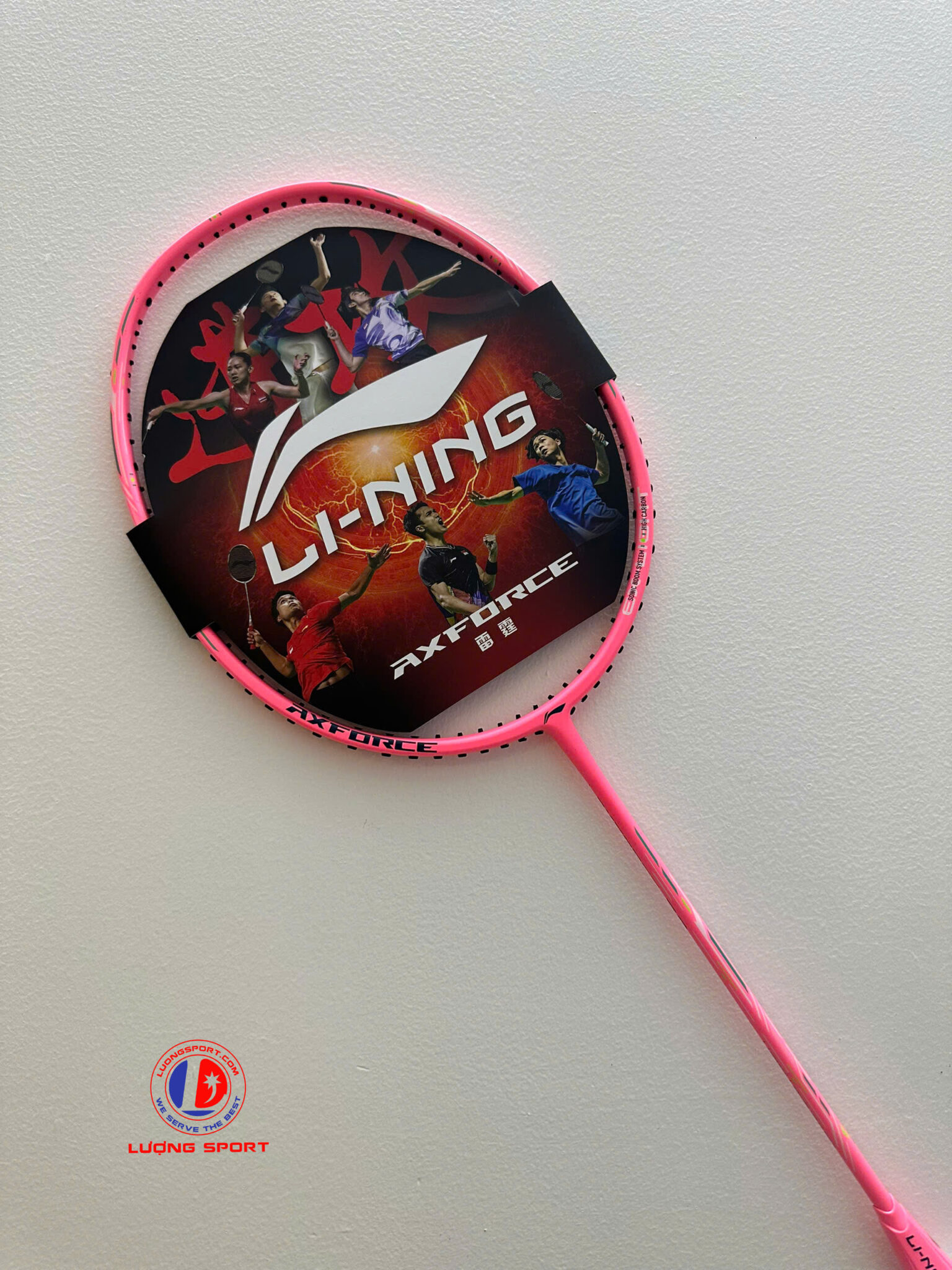 Vợt cầu lông Lining Axforce 30 Hồng (Nội địa Trung) New 2025