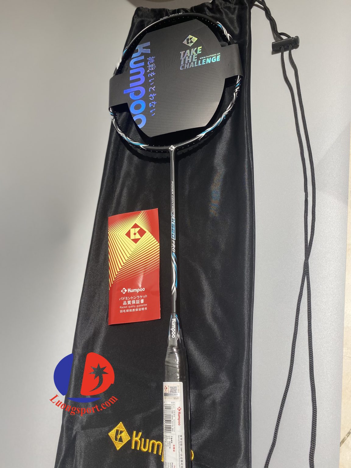 Vợt Kumpoo Power Control K520 Pro Đen
