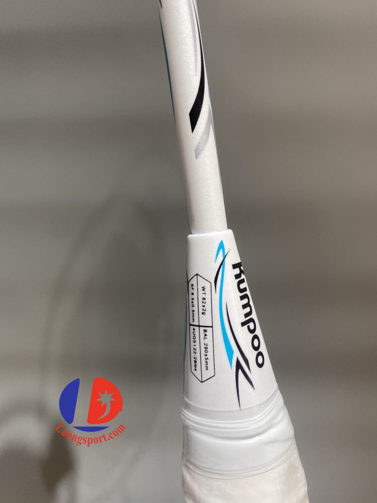 Vợt cầu lông Kumpoo Power Control K520 Pro Trắng