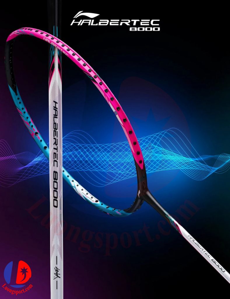 Vợt lining halbertec 8000 chính hãng 2023 ( Nội Địa ) Full Set