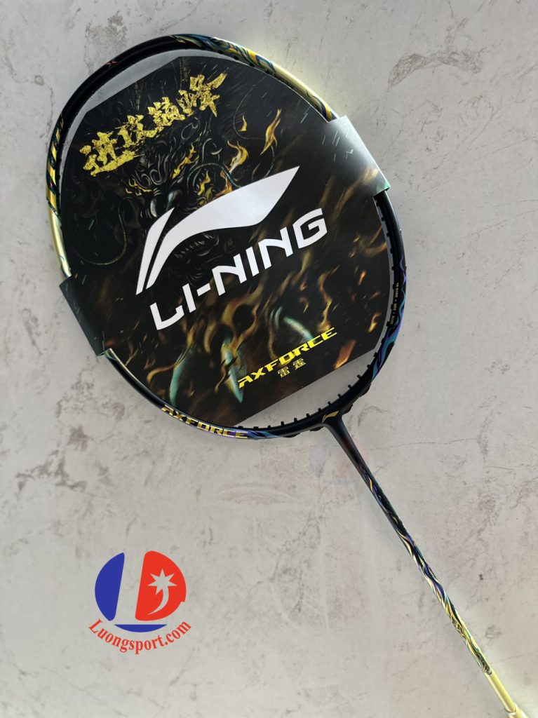 Vợt cầu lông Lining Axforce 100 - Nội Địa ( Vàng Golden Kirin )