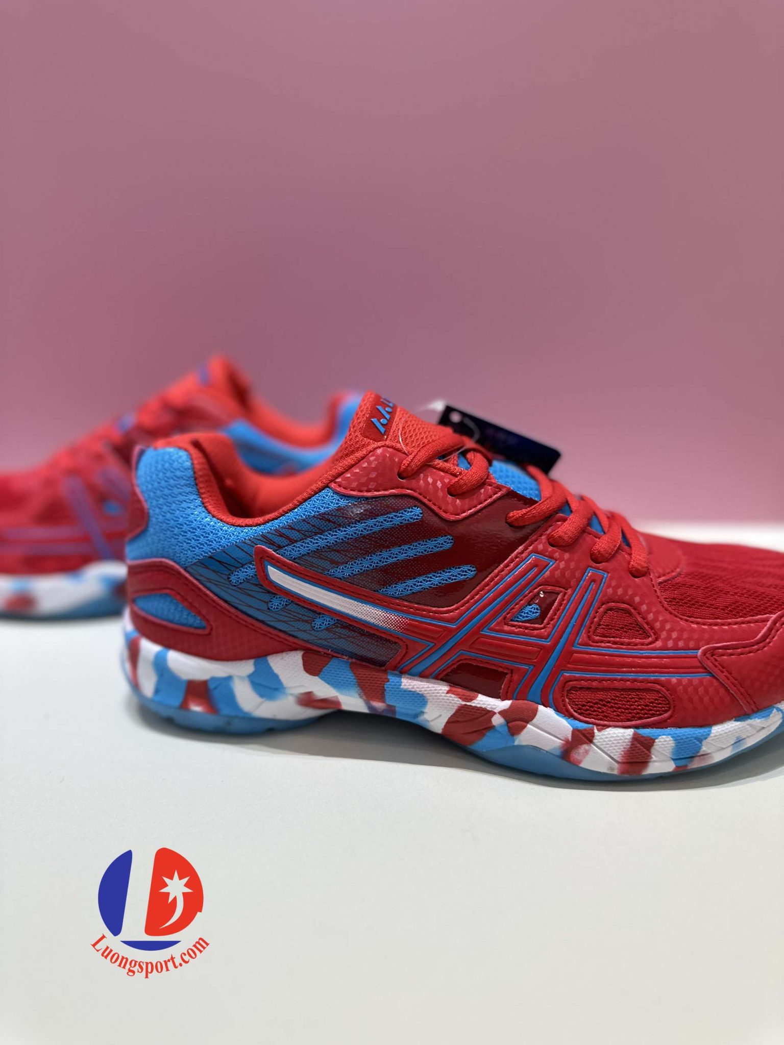 Giày cầu lông Lefus L08 - Đỏ