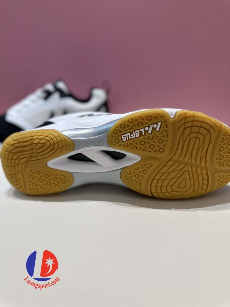 Giày cầu lông Lefus L023 - Trắng Đen