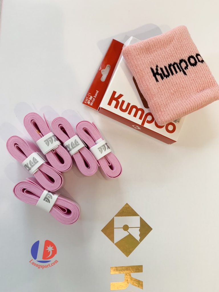 Set vợt cầu lông Kumpoo PC-99 Pro Hồng 2023 - Vợt thiết kế đẹp