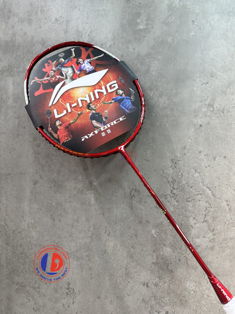 Vợt cầu lông lining Axforce Cannon Pro - Đỏ (Nội Địa Trung)