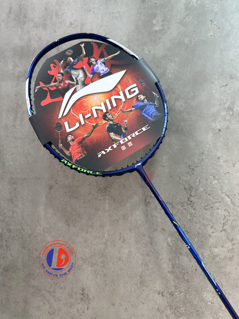 Vợt cầu lông lining Axforce Cannon Pro - Xanh (Nội Địa Trung)
