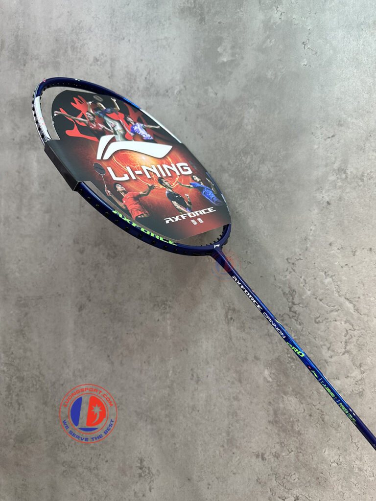 Vợt cầu lông lining Axforce Cannon Pro - Xanh (Nội Địa Trung)