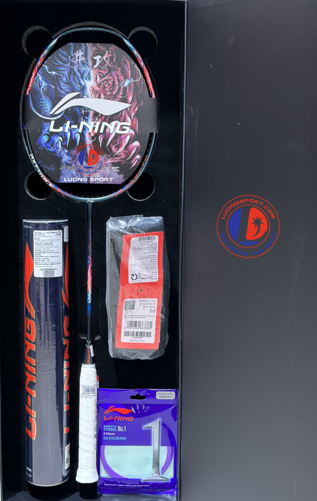 Vợt cầu lông Lining Axforce 90 Đỏ Tiger Max Chính Hãng 2024