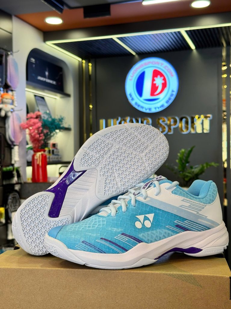 Giày cầu lông Yonex Cascade Accel - Saxe / White